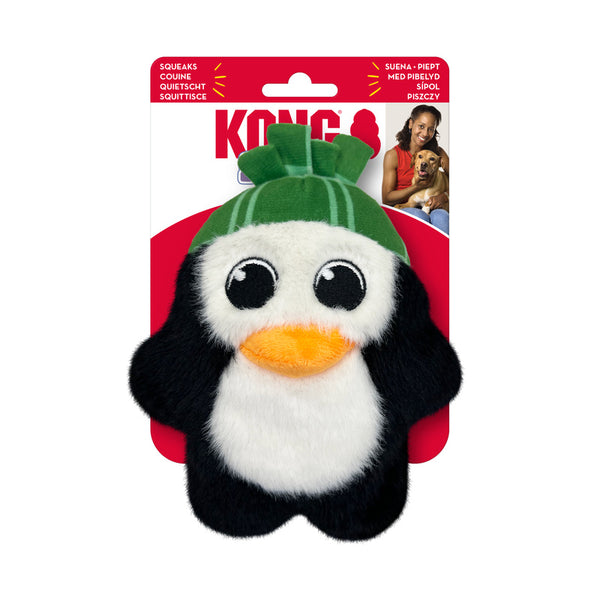 KONG Holiday Snuzzles Plush Dog Toy with Squeaker