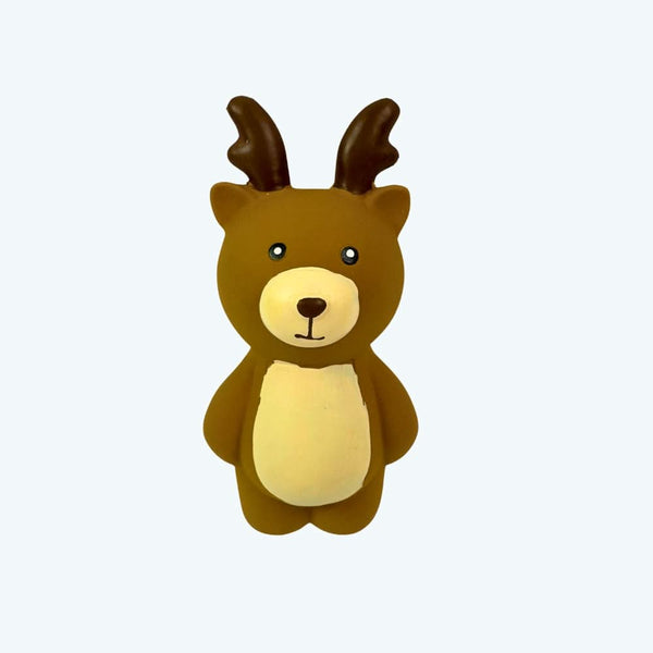 Rodney the Reindeer Latex Squeaky Dog Toy